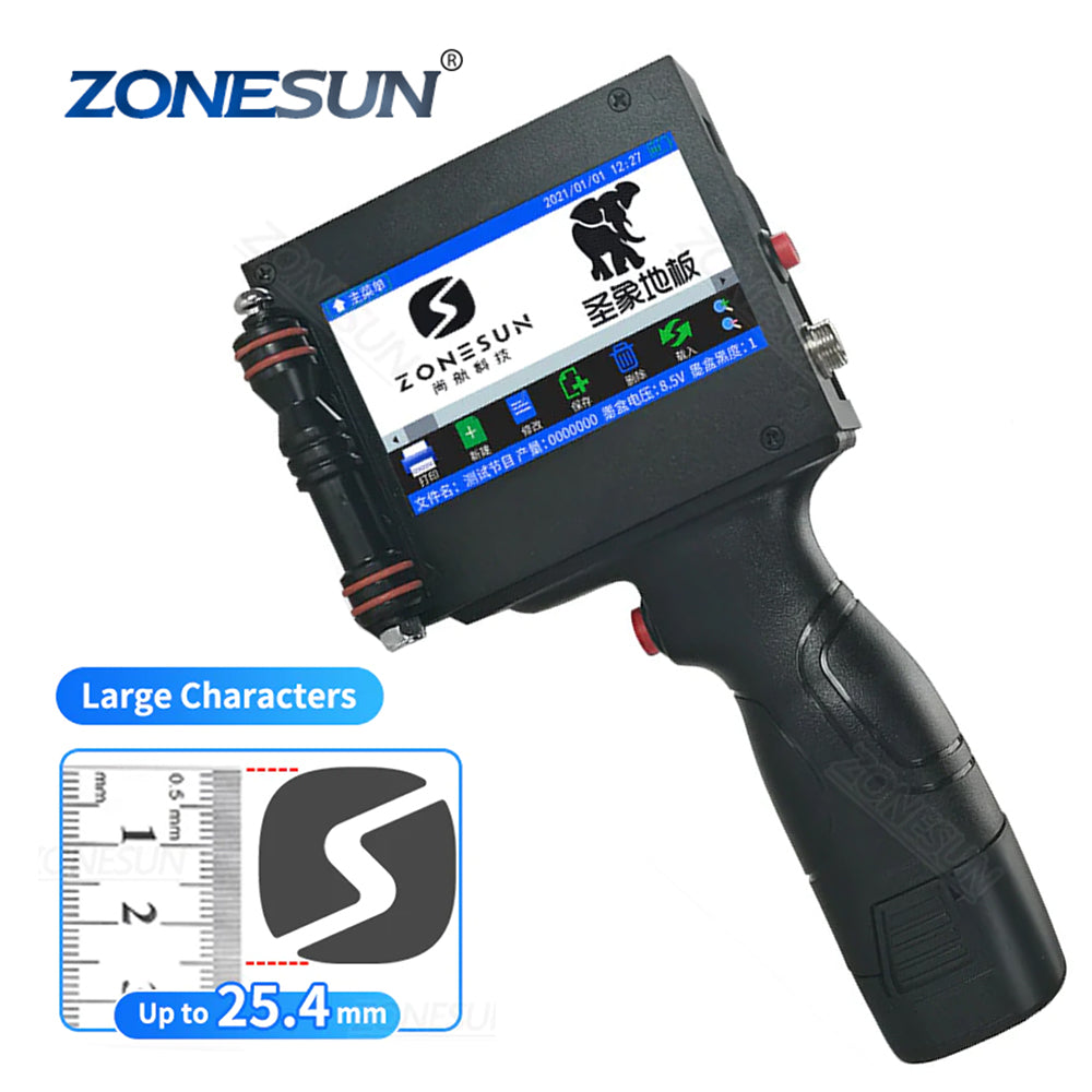 ZONESUN ZS-HIP254 Online 25.4mm Coding Machine Small Intelligent Assem