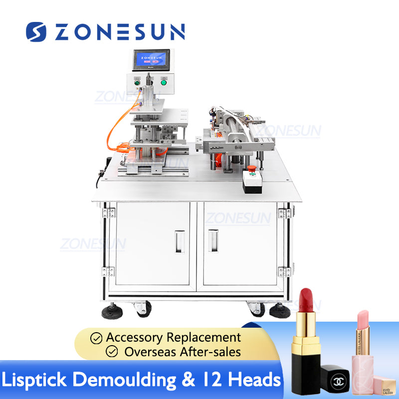 Automatic Makeup Lip Balm Lipstick Tube Releasing Demoulding Machine ...