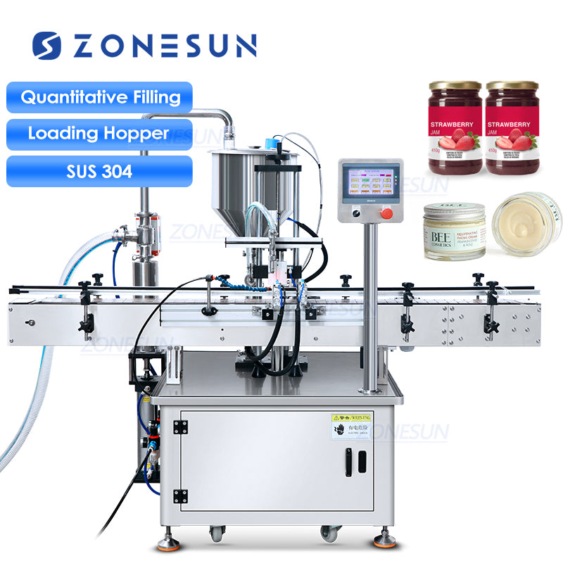 Automatic Servo Motor Viscous Liquid Piston Pump Paste Filling Machine ...