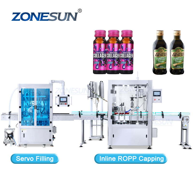 Wine Liquor Spirits Gin Liquid Servo Motor Filling Capping Machine For ...