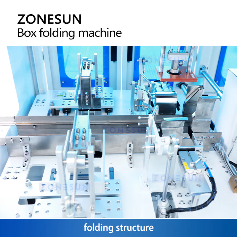 ZONESUN ZS-CSPM4 Fully Automatic Aircraft Box Folding Machine Carton P