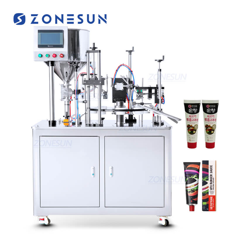 Soft Tube Packing Machine | ZS-FS008U Tube Filling Sealing Machine