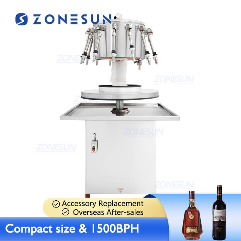 Liquor Filling Machines | ZS-HXF12 Wine Siphon Filler