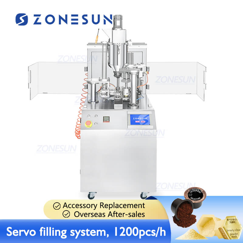 K-Cup Packaging Machine | ZS-KCFC1 Powder Filling Sealing Equipment