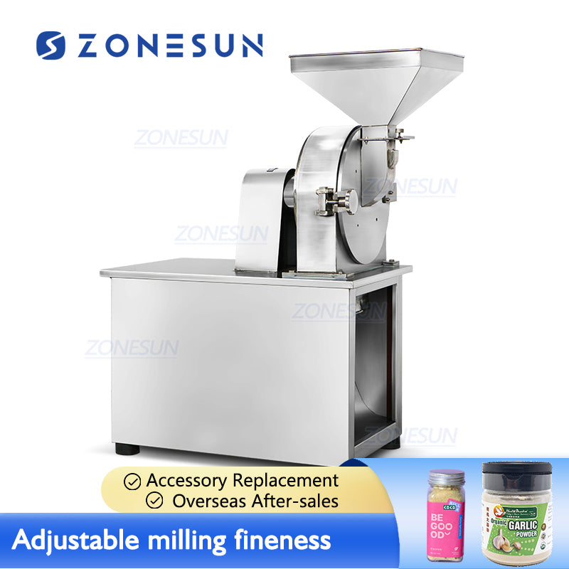 ZONESUN ZS-PGM320 Sugar Salt Pulverizer Machine Spice Chili Powder Gri