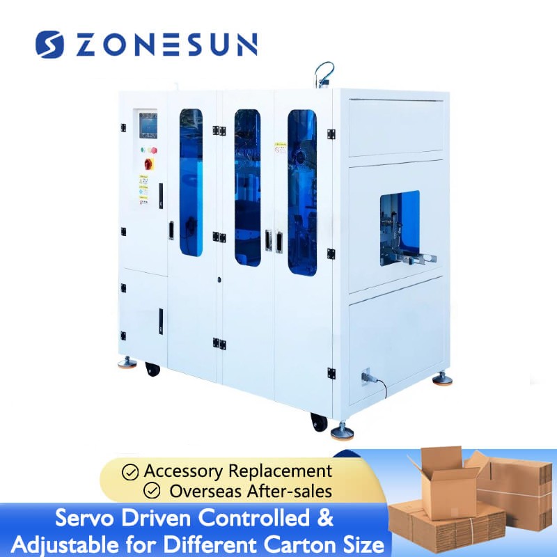 ZONESUN ZS-CSPM4 Fully Automatic Aircraft Box Folding Machine Carton P