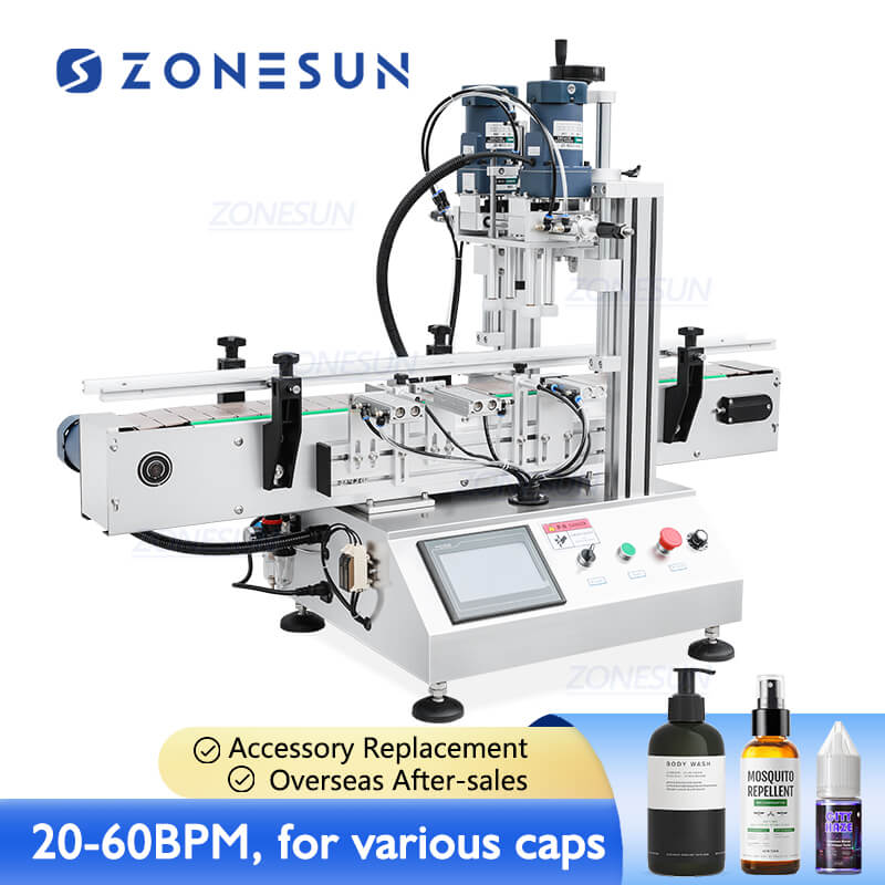 Bottle Capping Machine | ZS-XG1860 Desktop Plastic Bottle Capper