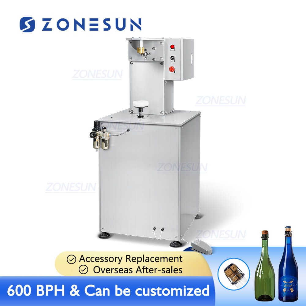 Wire Hooding Machine | ZS-YG17S Wine Cork Muselet Cork Wire-hooder