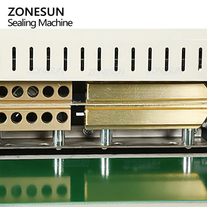 Horizontal Continuous Plastic Bag Sealing Machine With Inkjet Coder For ...