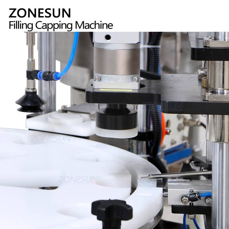 Automatic Rotor Pump Cosmetic Cream Monoblock Filling Capping Machine ...