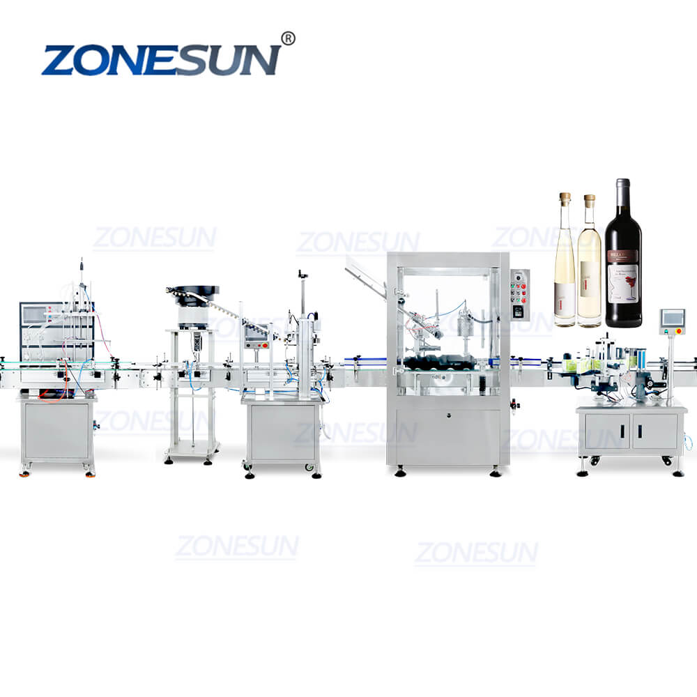 Automatic Wine Gin Wisky Vodka Liquor T-cork Bottle Packaging Solution ...