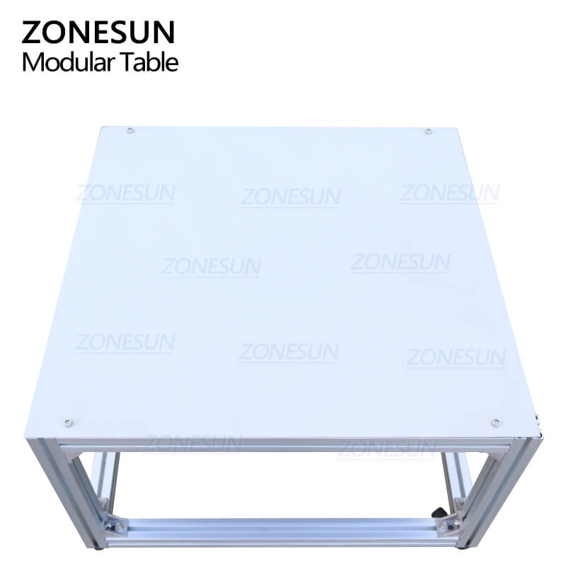 Metal Aluminum Alloy Workbench Movable Machine Table For Tabletop ...