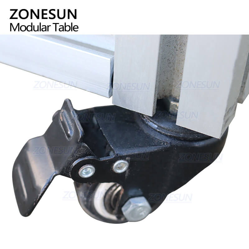 Metal Aluminum Alloy Workbench Movable Machine Table For Tabletop ...