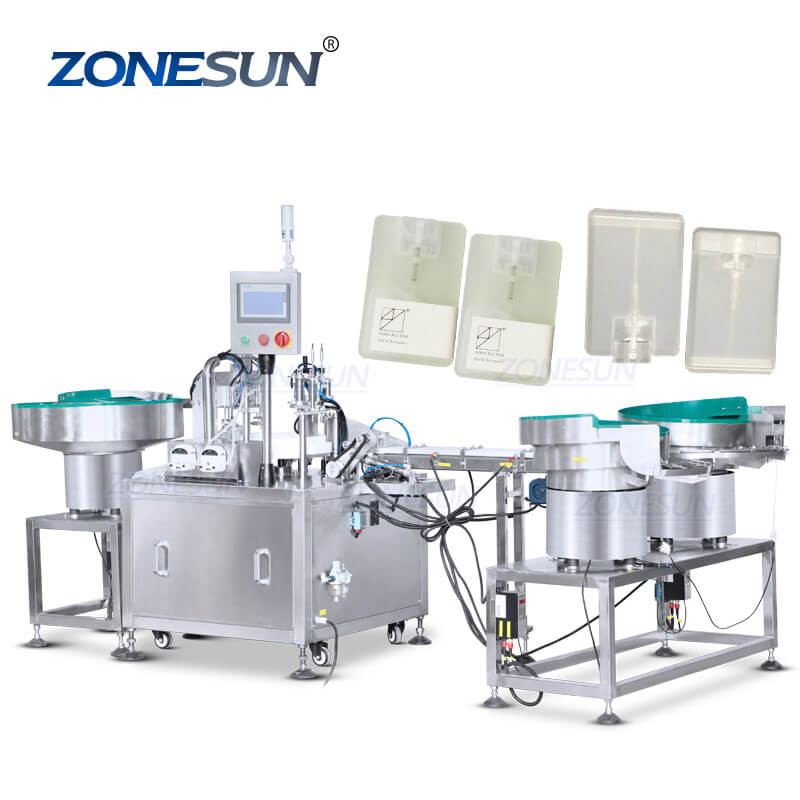 3 in 1 Pocket Card Spray Bottles Sanitizer Filling Capping Machine ...