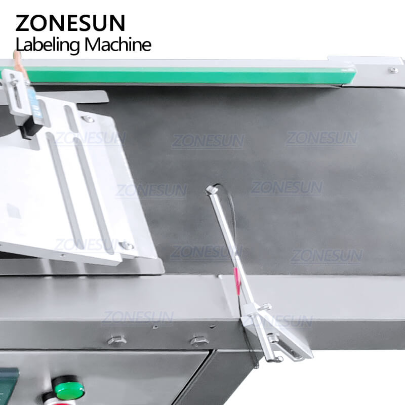 Tabletop Paper Pouches Plastic Bgas Top Side Label Applicator With ...