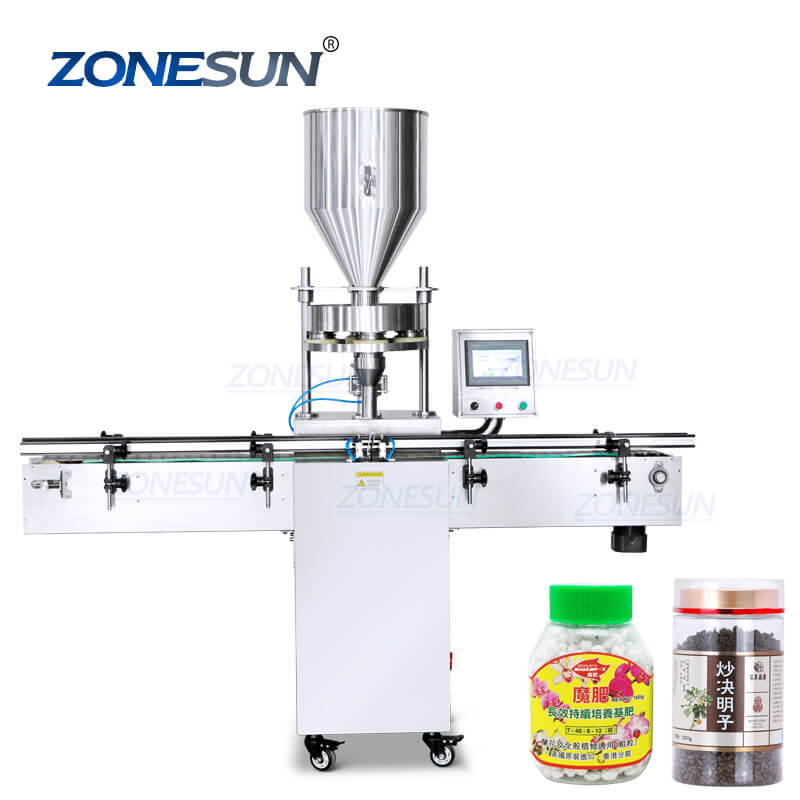 Particle Grain Spice Nut Tea Seed MeasurinG Cup Bottle Filling Machine