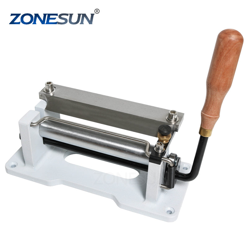 Leather Skiving Machine Strap Splitter Handle Peeling Machine – ZONESUN ...