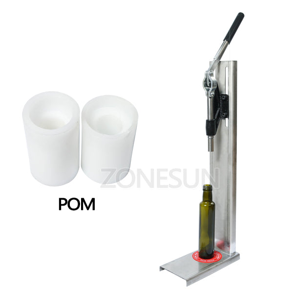 ZONESUN Manual Stainless Steel Corkers Wine Corking Machine Capping To